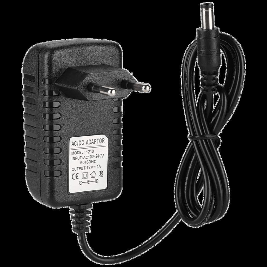 Adapter za napajanje, ulaz AC 100 - 240 V, 50 / 60 Hz, izlaz 12 V / 1