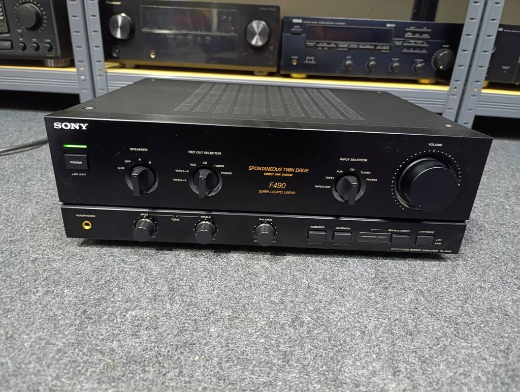 Sony TA-F 490 specifikacija Stereo Integrated Amplifier