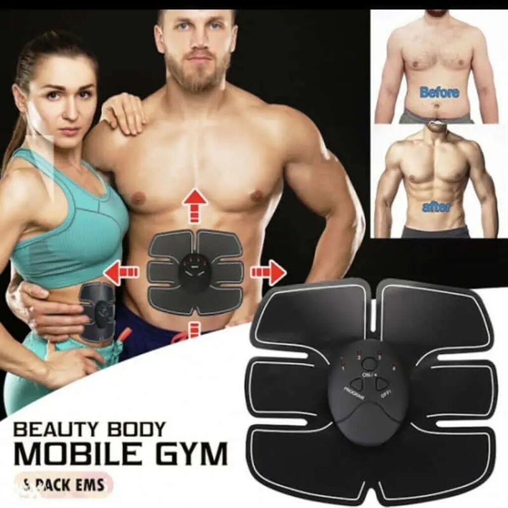 Beauty Body Mobile Gym – EMS pojas za stomak - Električni stimulátor