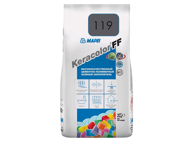 MAPEI FUGOMAL 119 LONDON GREY2/1 KERACOLOR