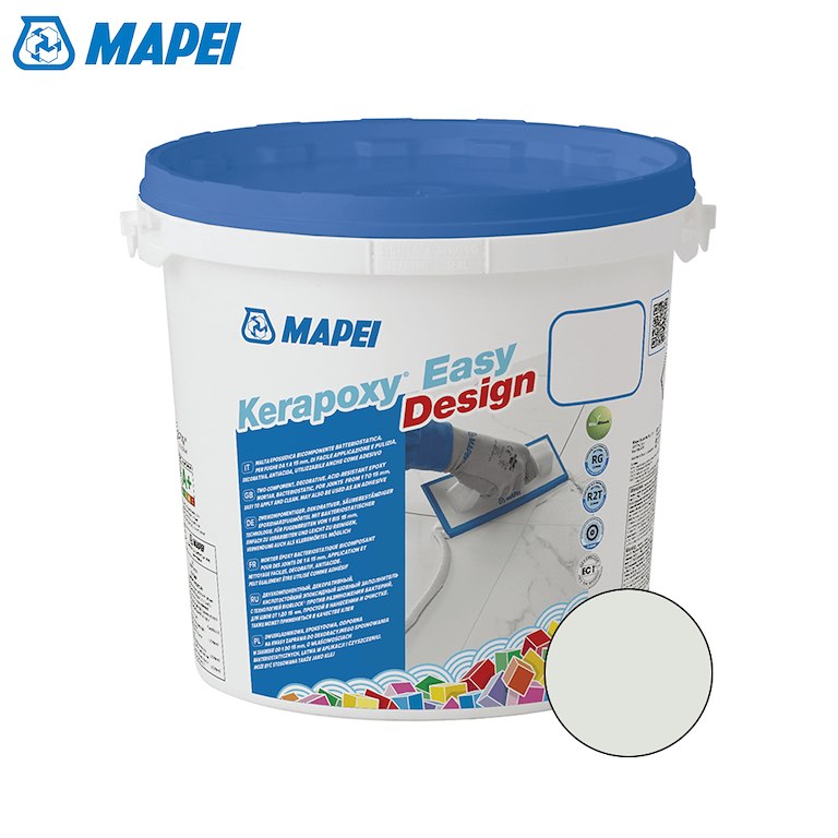MAPEI FUGOMAL MESEČEVA BELA N.0132 EASY DESIGN 3/1 KERAPOXY