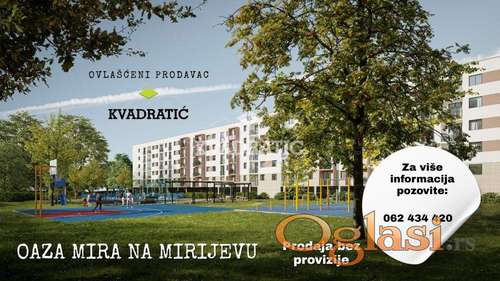 Mirijevo III, III sp, 51m2, EG, Bez Provizije