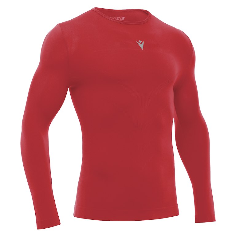 PERFORMANCE TECH UNDERWEAR TOP LS RED, XS