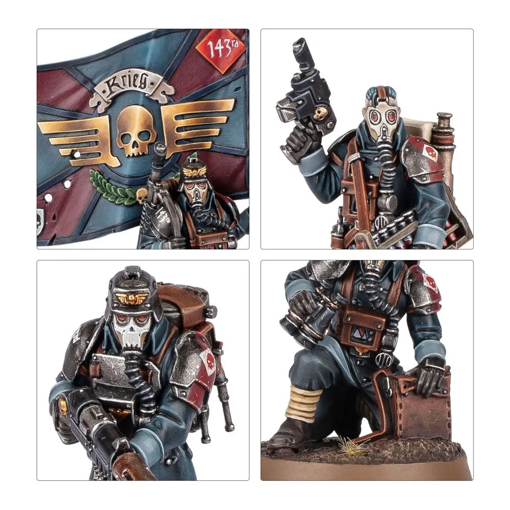 Adtra Militarum: Krieg Command Squad