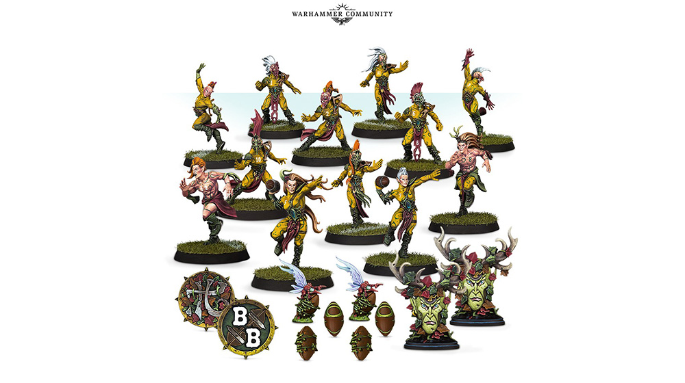 Blood Bowl: Dark Elf Team