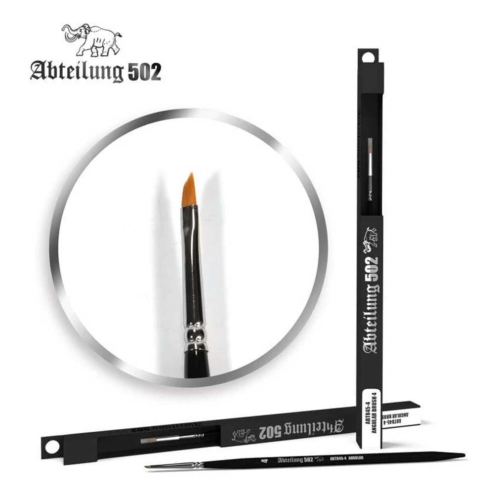 Abteilung 502 Deluxe Synthetic Brush: Filbert Brush 4