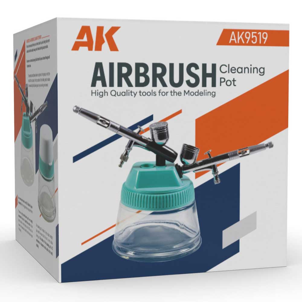 Airbrush Cleaning Pot
