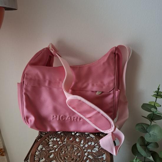 Picard roze poštarska torba