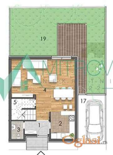 Urbana kuća 181 m2 + dvorište + bazen i parking - RETKO U PONUDI!