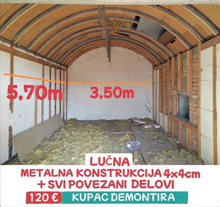 Metalna konstrukcija polovno