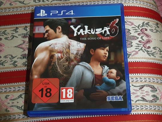 Yakuza 6 The Song of Life PS4 playstation