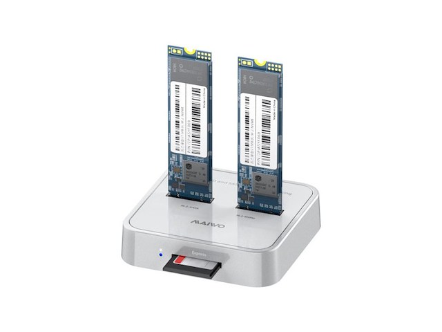 MAIWO Docking station USB 3.2 tip C na 2 x M.2 (SATA &; PCIe NvMe) K3016SD