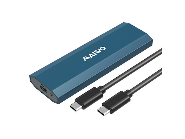 MAIWO Externo Kućište USB-C 3.1 na M.2 NVMe/SATA aluminium, K1690