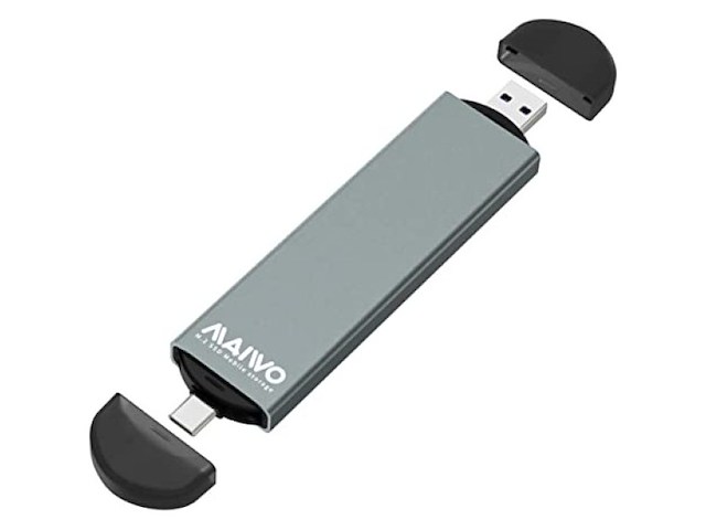 MAIWO Externo Kućište USB-C/USB(A) 3.2 na M.2 NVMe/SATA, K1683P2