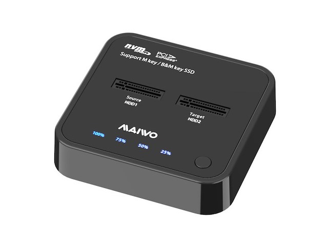 MAIWO Docking Station USB-C 3.2 na 2x M.2 NVMe Clone, K3016P2