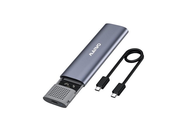 MAIWO USB 3.2 Tip-C Kućište za M.2 PCIe NVMe SSD, aluminium, bez alata, K1689P