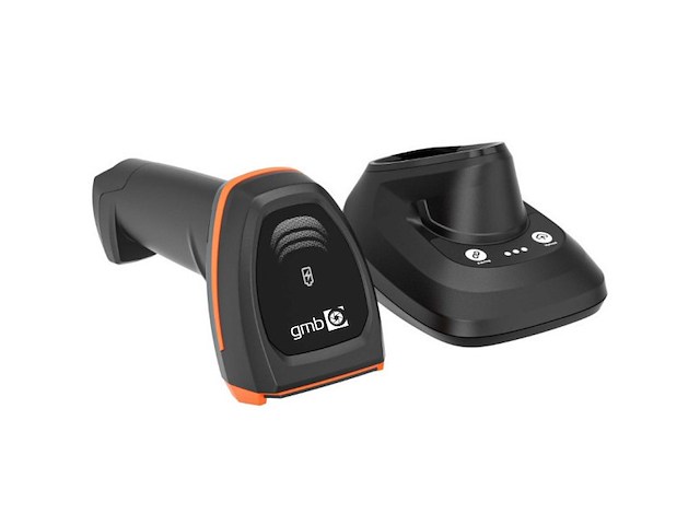 POS-BS4208SRC GMB 2d/OCR CMOS barcode scanner with CRADLE, barkod skener 2000mAh, 1MP, BT/WiFi