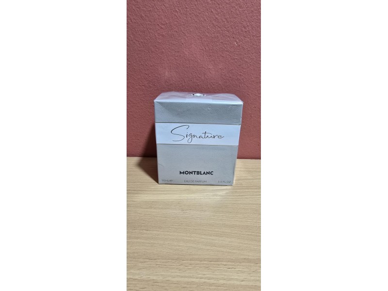 Mont Blanc Signature 100ml original ( u celofanu)