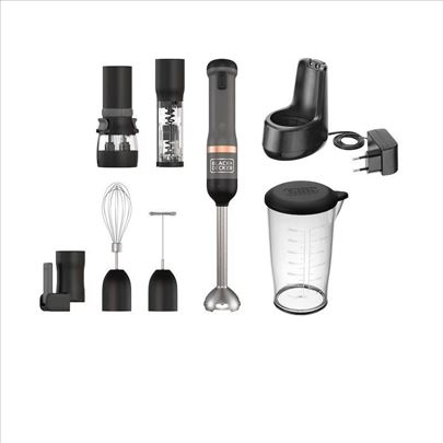 Black&Decker bežični ručni blender set 700ml DK