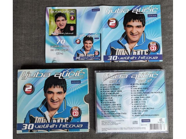 Ljuba Aličić – 30 Velikih Hitova No.2 (2xCD)