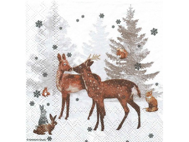 Mala Salveta MS3_014 Jelen Zec Lisica Zima