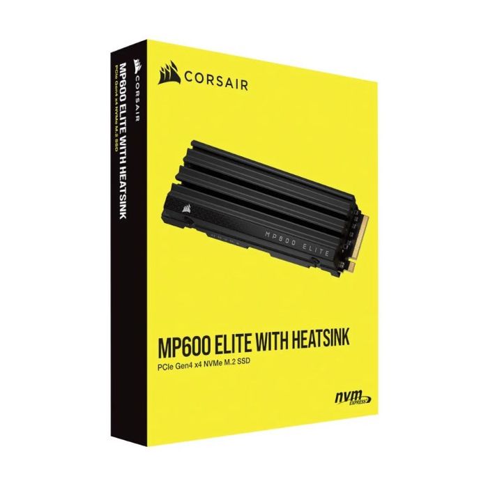 SSD M.2 NVMe Corsair 2TB MP600 ELITE Gen4x4 6500MBs/7000MBs CSSD-F2000GBMP600EHS