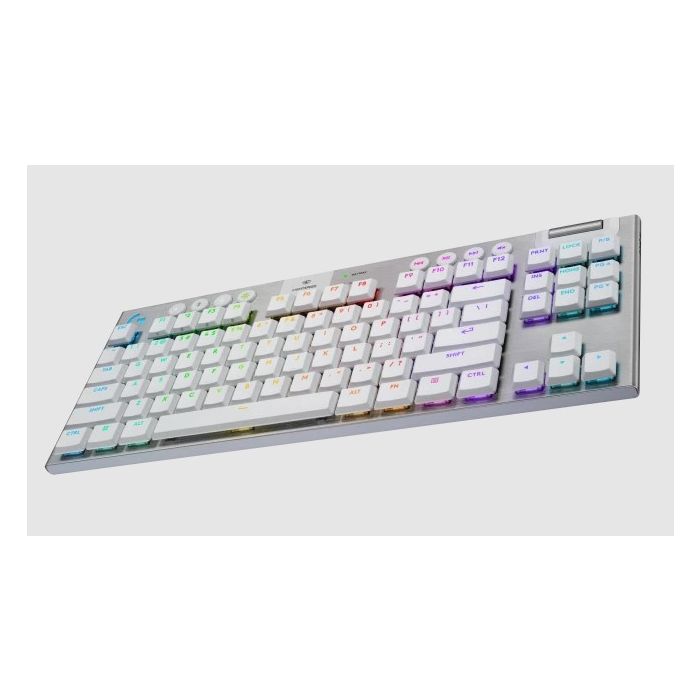 Logitech G915 X LIGHTSPEED TKL LowProfile Wireless Gaming Kbd White, US