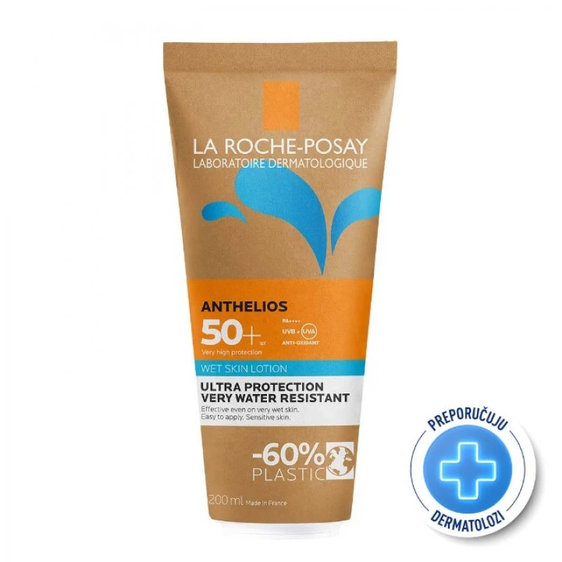 LA ROCHE POSAY ANTHELIOS WET SKIN SPF 50 LOSION ZA TELO , ECO PAKOVANJE, 200ML