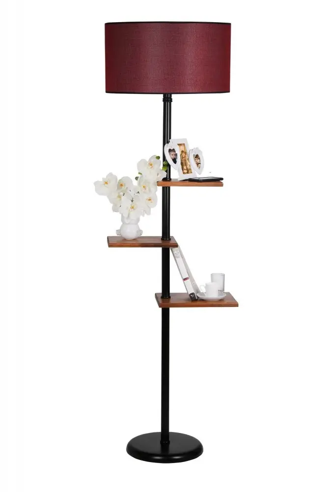 Opviq 534LUN2106 Podna lampa, Bordo