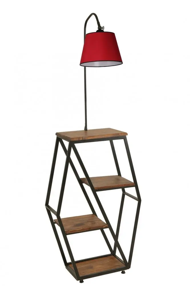 Opviq 534LUN4132 Podna lampa, Crvena