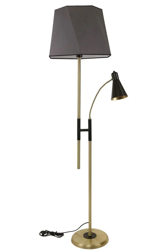 Opviq Podna lampa Forza, 165 cm, E27, Antracit