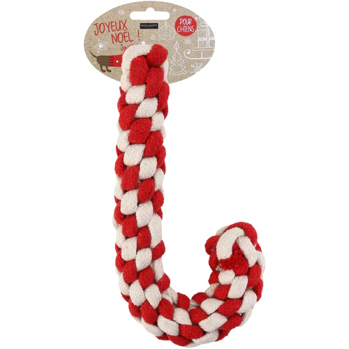 WOUAPY Igračka za pse Šećerni štapić, od kanapa, 20cm