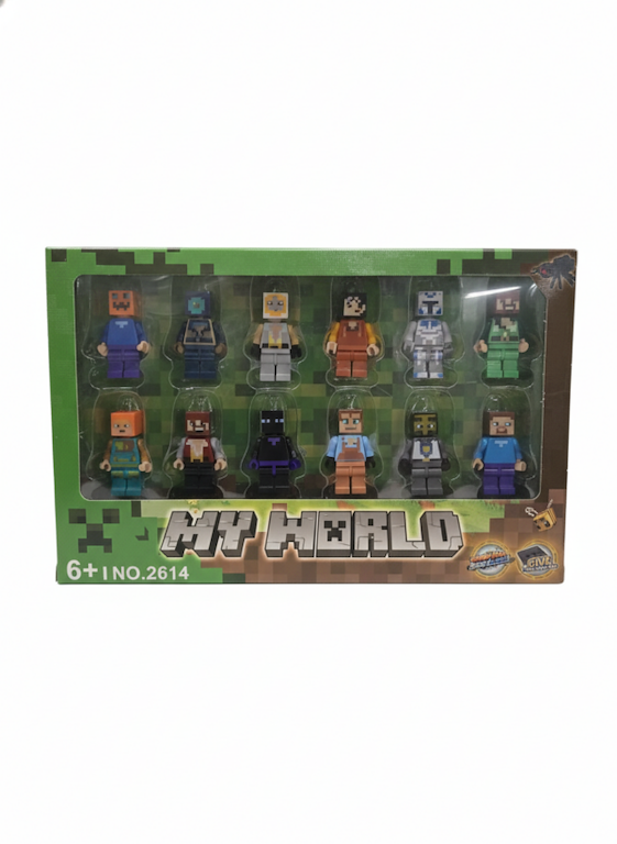 Set Figurica MY WORLD 12 komada – Blok Igracke Kolekcija