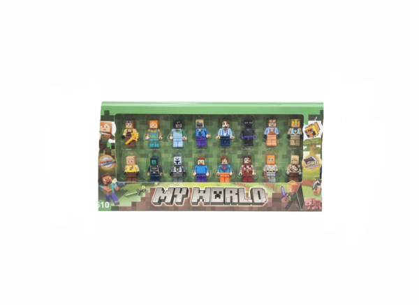 Set Figurica MY WORLD 24 komada – Blok Igracke za Decu