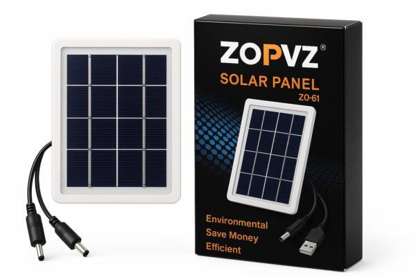 ZOLVZ Solarni Panel ZO-611 – Kompaktni Panel sa Punjenjem Mobilnih Telefona