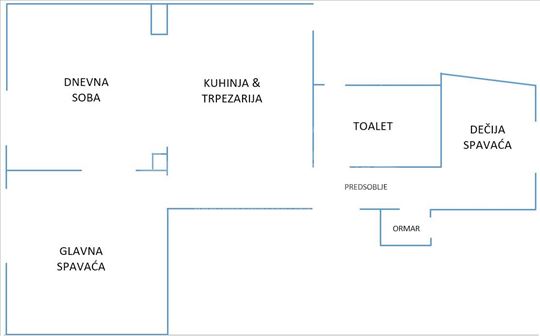 Salonski stan, renoviran, opremljen, parking mesto