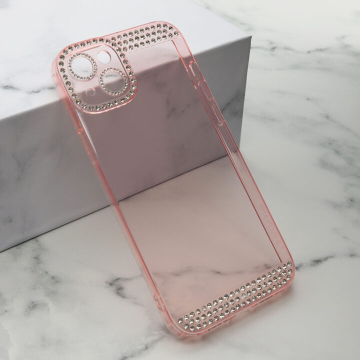 FUTROLA DIAMOND SIDE ZA IPHONE 14 PLUS (6.7) ROZE