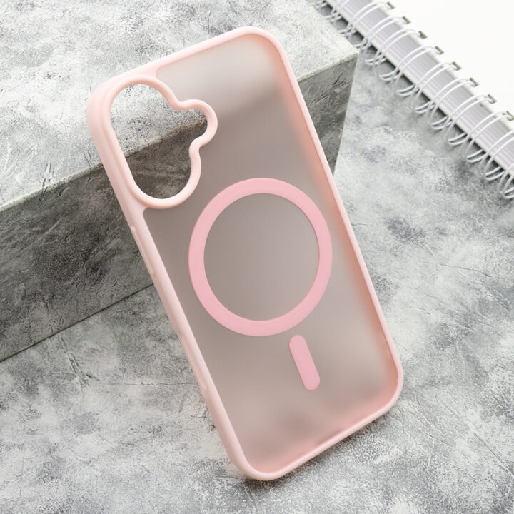 FUTROLA SILKY MAGSAFE MATTE ZA IPHONE 17 (6.3) ROZE