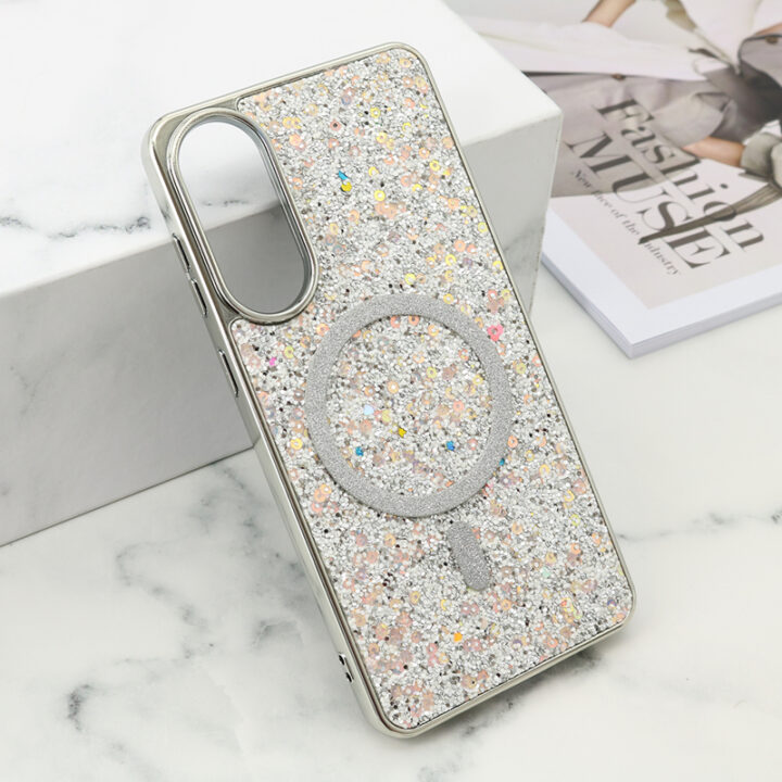 FUTROLA GLAM GLOW MAGSAFE ZA SAMSUNG S937B GALAXY S25 EDGE 5G ZLATNA