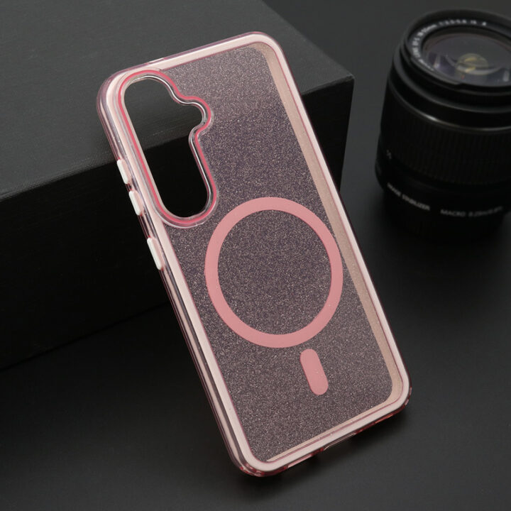 FUTROLA CRYSTAL MAGSAFE ZA SAMSUNG S921B GALAXY S24 5G ROZE