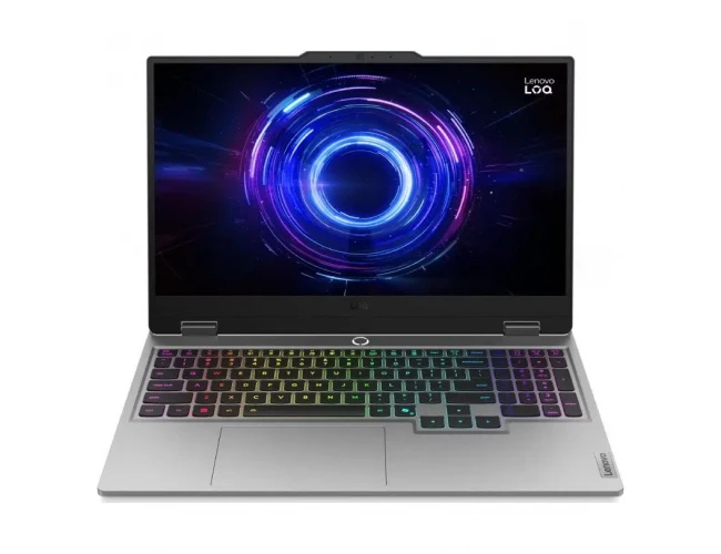 Lenovo LOQ 15IRX10 (83JE009SYA) gejmerski laptop Intel 14-cores i7 13650HX 15.6" FHD 24GB 1TB SSD GeForce RTX5070 sivi