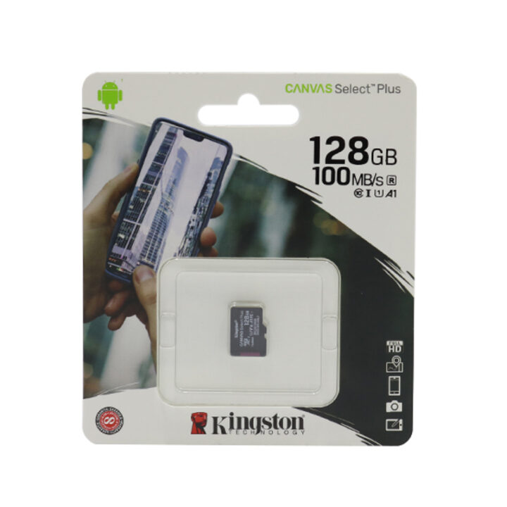 MEMORIJSKA KARTICA KINGSTON SELECT PLUS MICRO SD 128GB CLASS 10 UHS U1 100MB/S