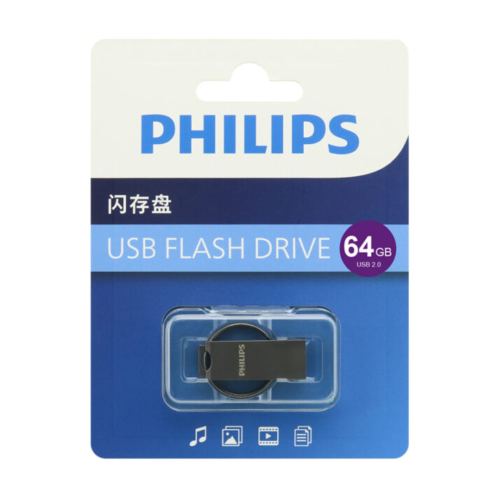 USB FLASH MEMORIJA PHILIPS 2.0 64GB SINGLE PORT (FM30UA064S/93-L)