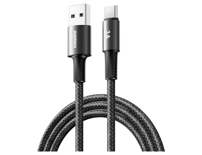 Remax Velocity (CB25) kabl USB A (muški) na USB (muški) 3A 1.2m crni