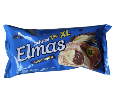 Elmas kroasan cocoa-vanilla 80g (24/1)