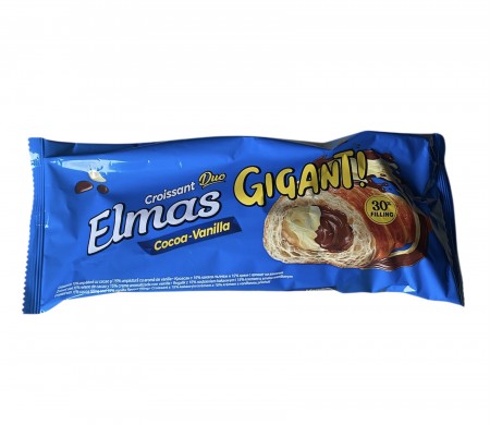Elmas gigant kroasan cocoa-vanilla 160g (14/1)