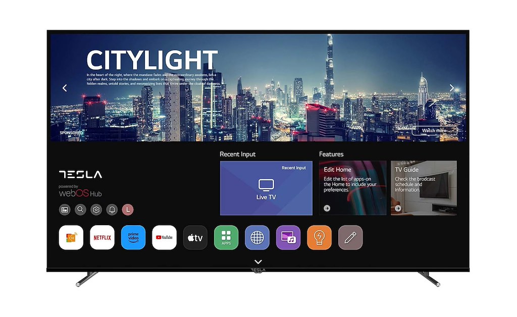 Tesla 75E645BUW televizor