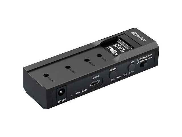 USB Docking Sandberg M2 + NVMe + SATA 136-49