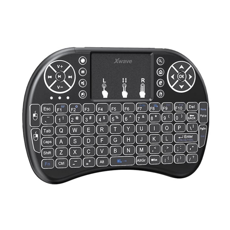 Xwave i8 bežična mini tastatura za Smart TV,Android TV Box,PC,PS3,Xbox/miniUSB