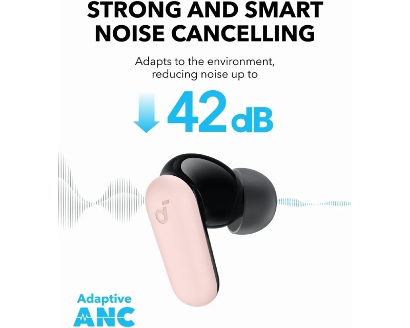 ANKER Soundcore P30i TWS BT bubice sa mikrofonom roze